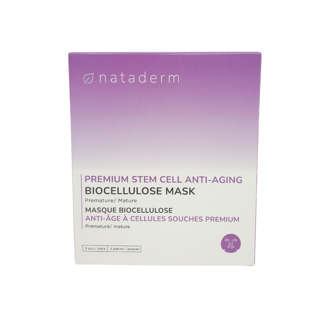 Premium Stem Cell Anti-Aging Biocellulose Mask 5pcs/pack