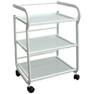 Small Trolley with Three Glass Shelves (1013)