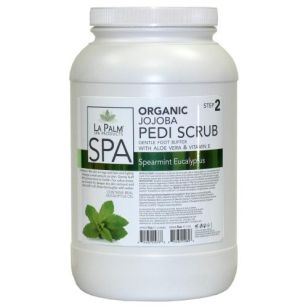 La Palm Pedi Scrub (Spearmint Eucalyptus) 1Gal