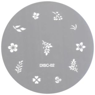 Nail Design Disc #2 (Stainless Steel)
