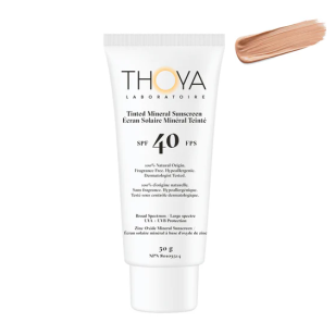 THOYA Tinted Mineral Sunscreen SPF40 #1 Porcelain 50ml