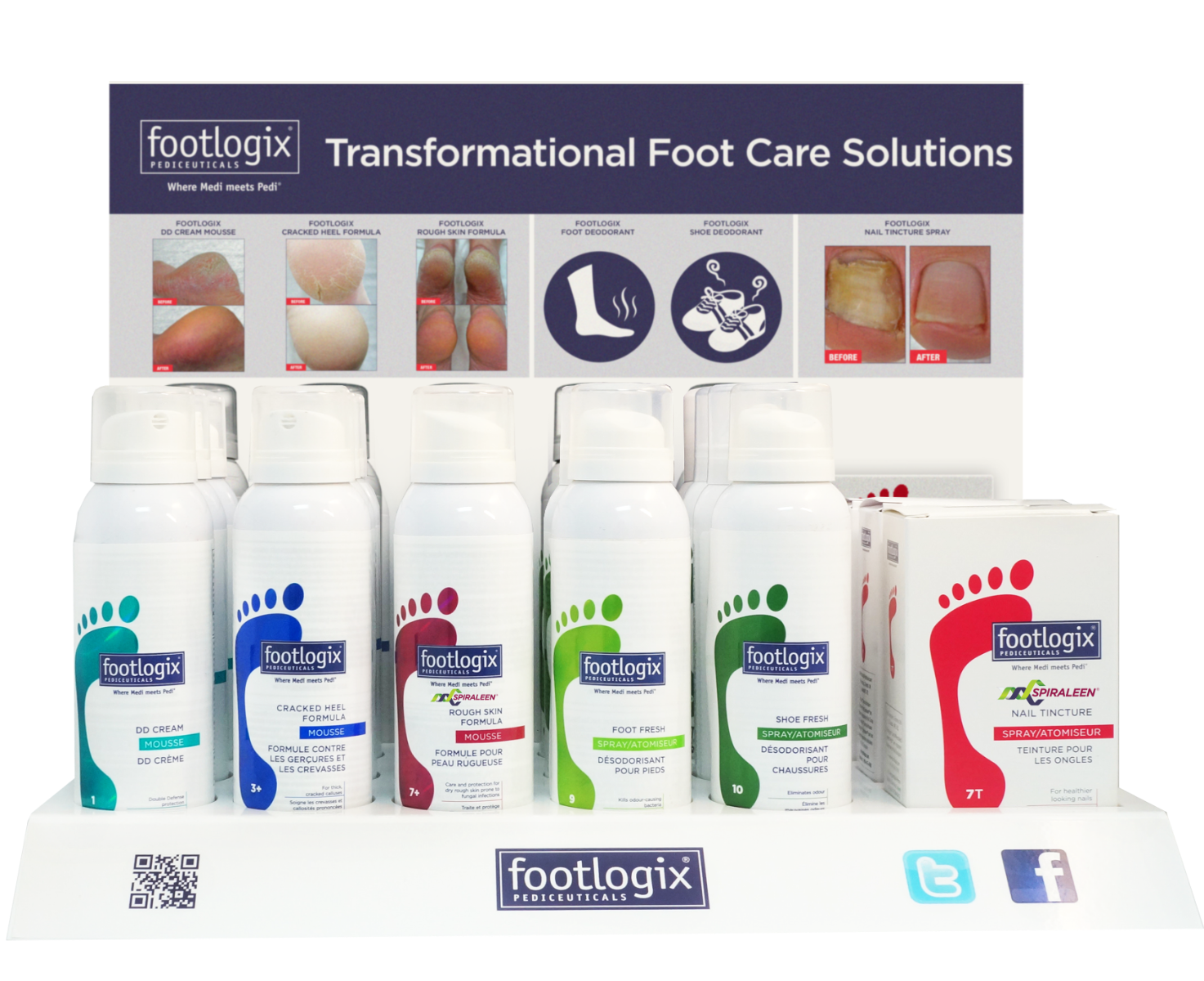 Footlogix Favorite Retail Display