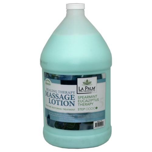 La Palm Healing Therapy Massage Lotion Spearmint 1Gal