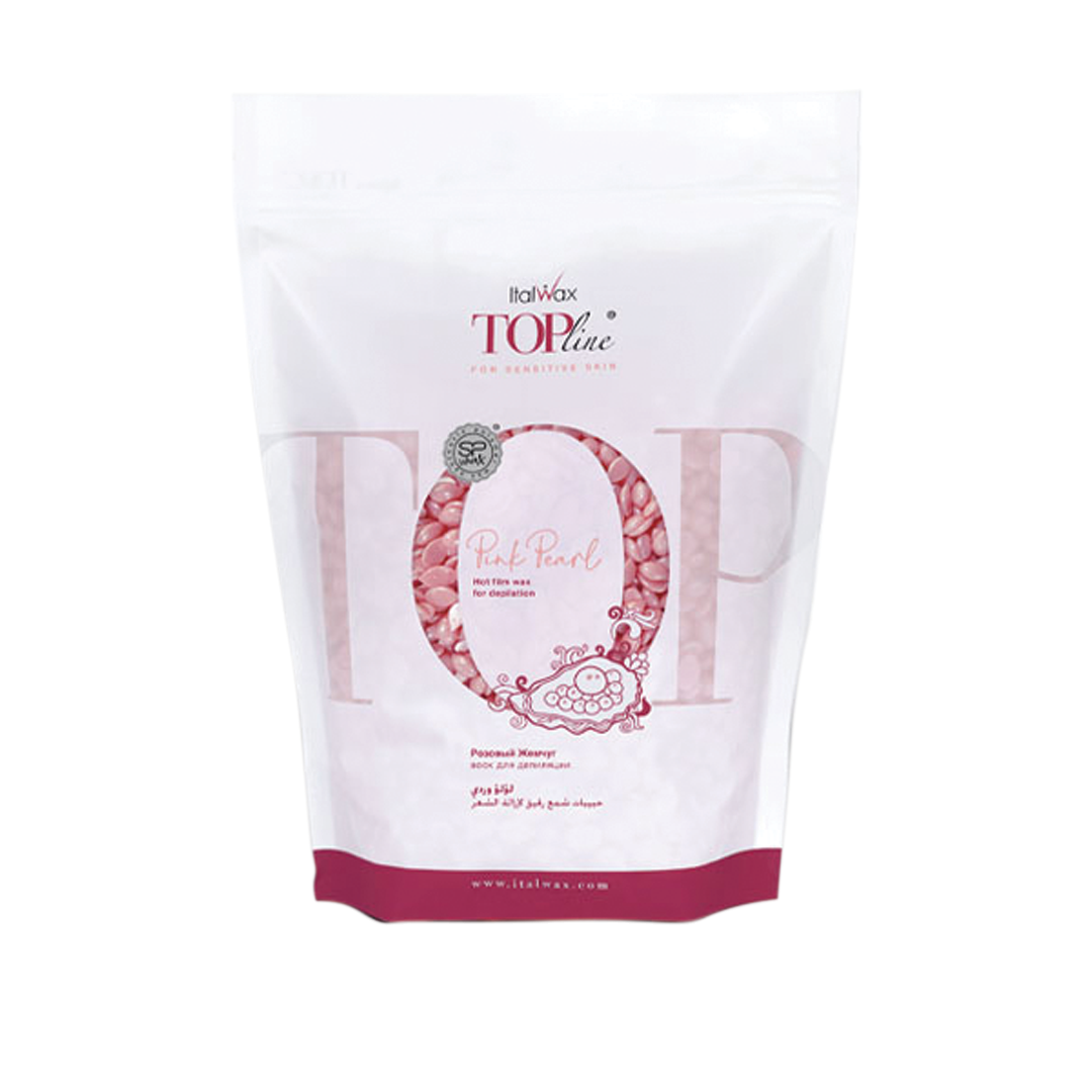 Italwax Hot Film Wax in Granules Pink Pearl For Sensitive 750g