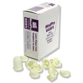 Latex X-Large Finger Cots (144/Box)