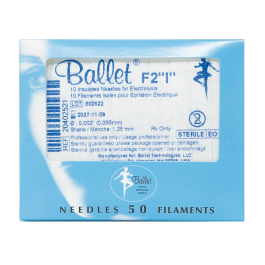 Ballet Needle #2 Insulated 50/pcs
