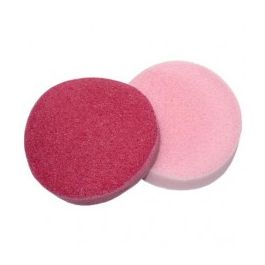 Round Pink Sponges for Sensitive Skin (2/Pack)