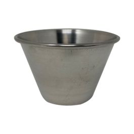 Stainless Steel Mixing Cup (LARGE, Metal) - 4 oz / 120ml