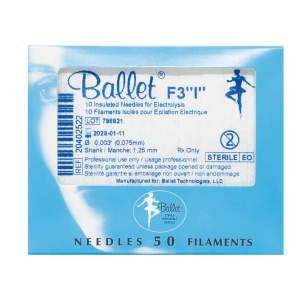 Ballet Needle #3 Insulated 50/pcs