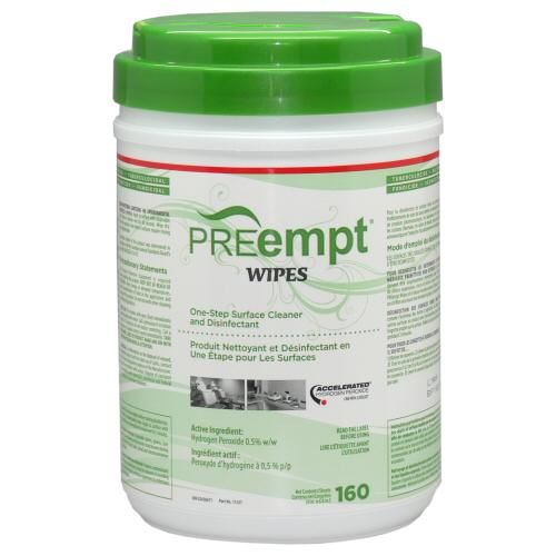 PREempt RTU Disinfectant Wipes (160/Pack)