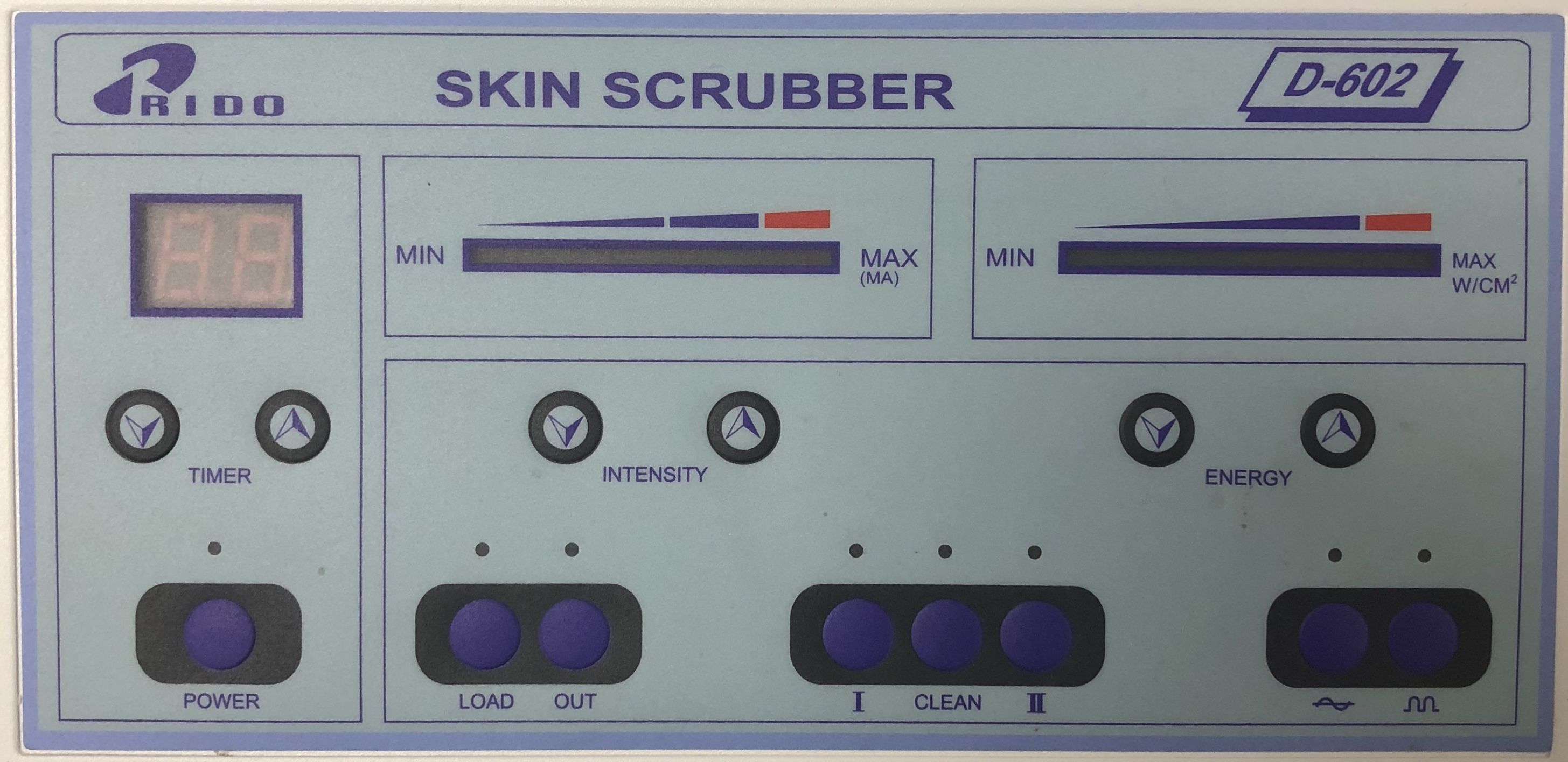 Ultrasound Skin Scrubber Machine D602