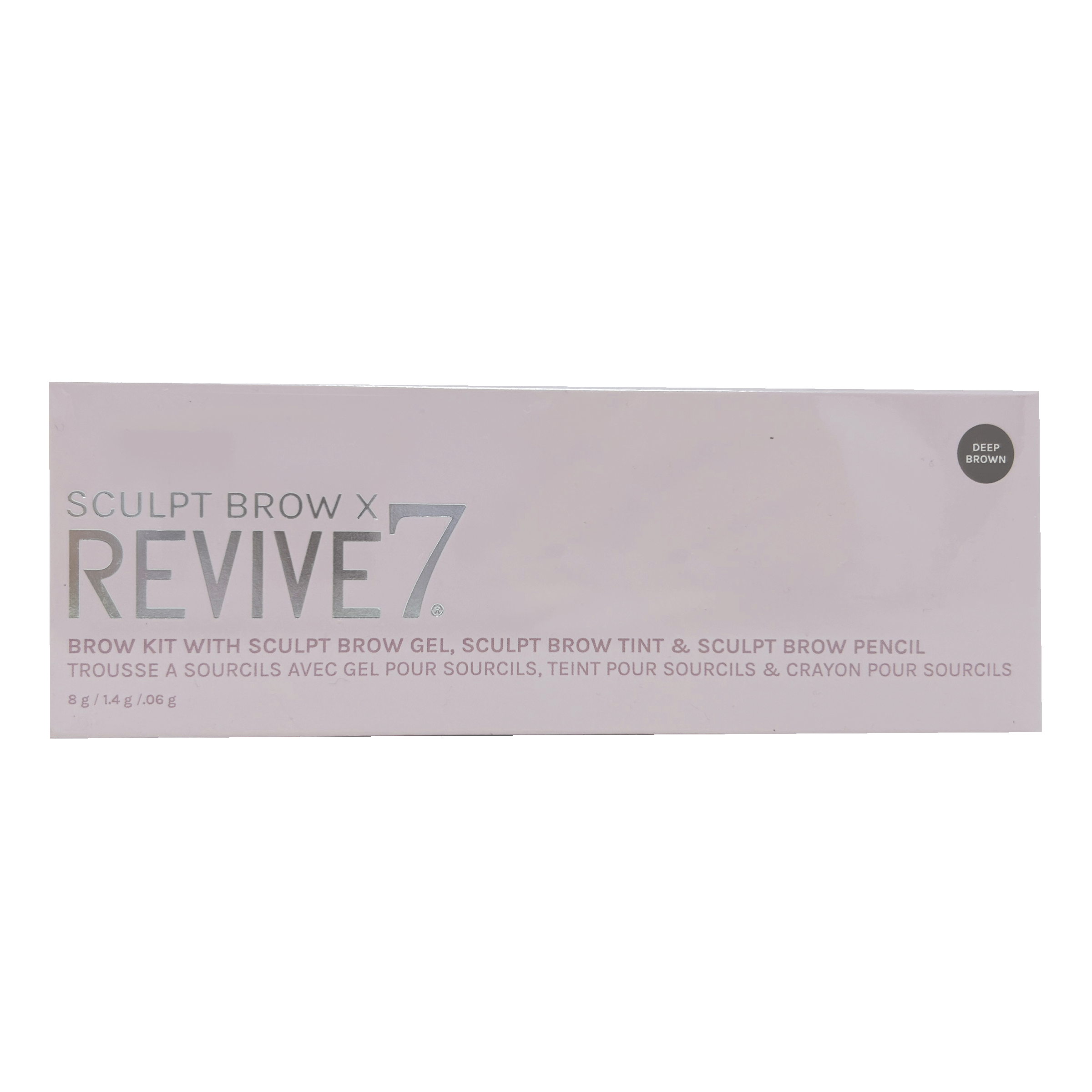 Revive 7 Sculpt Brow Styling System Deep Brown-Gel, Tint, Pencil