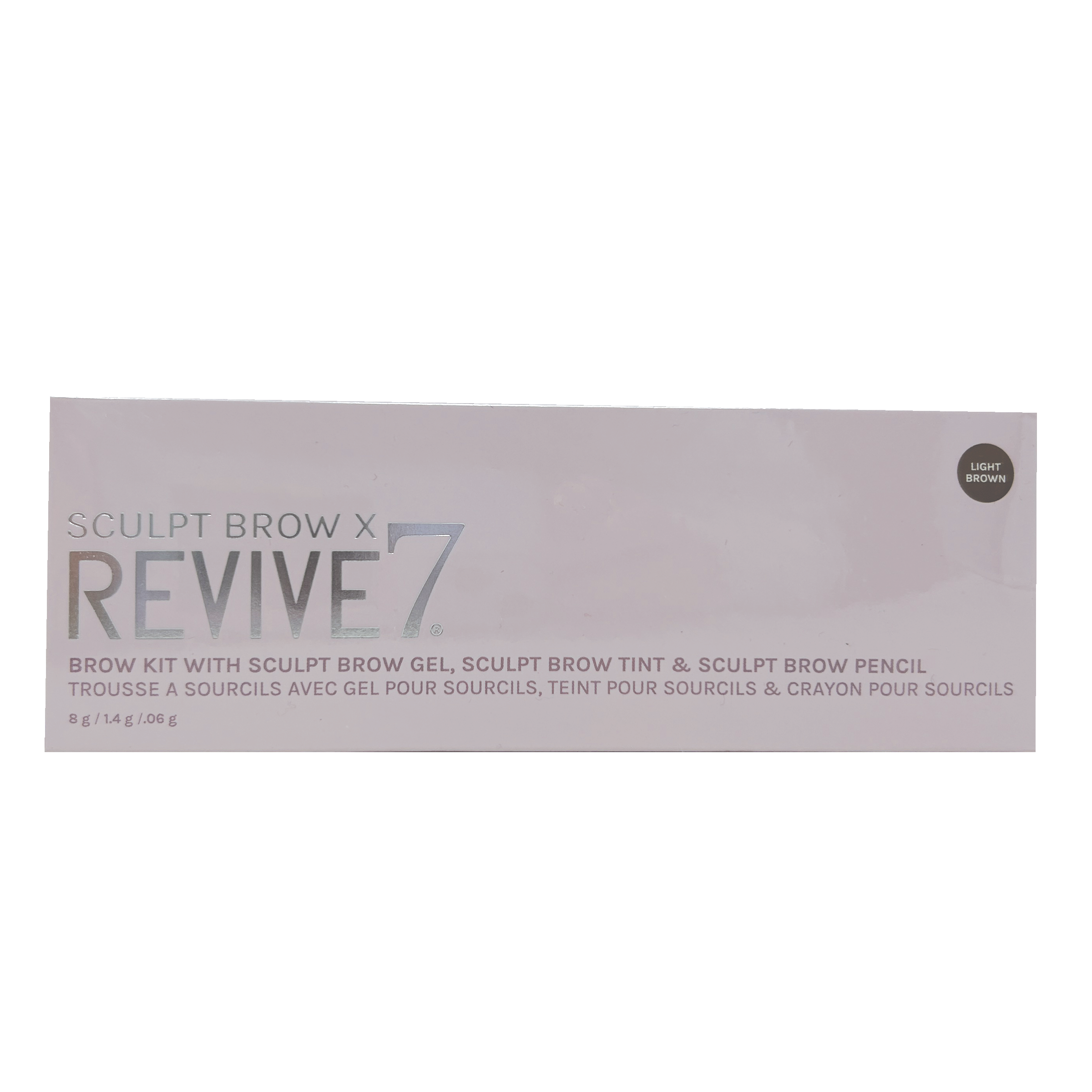 Revive 7 Sculpt Brow Styling System Light Brown-Gel, Tint, Pencil
