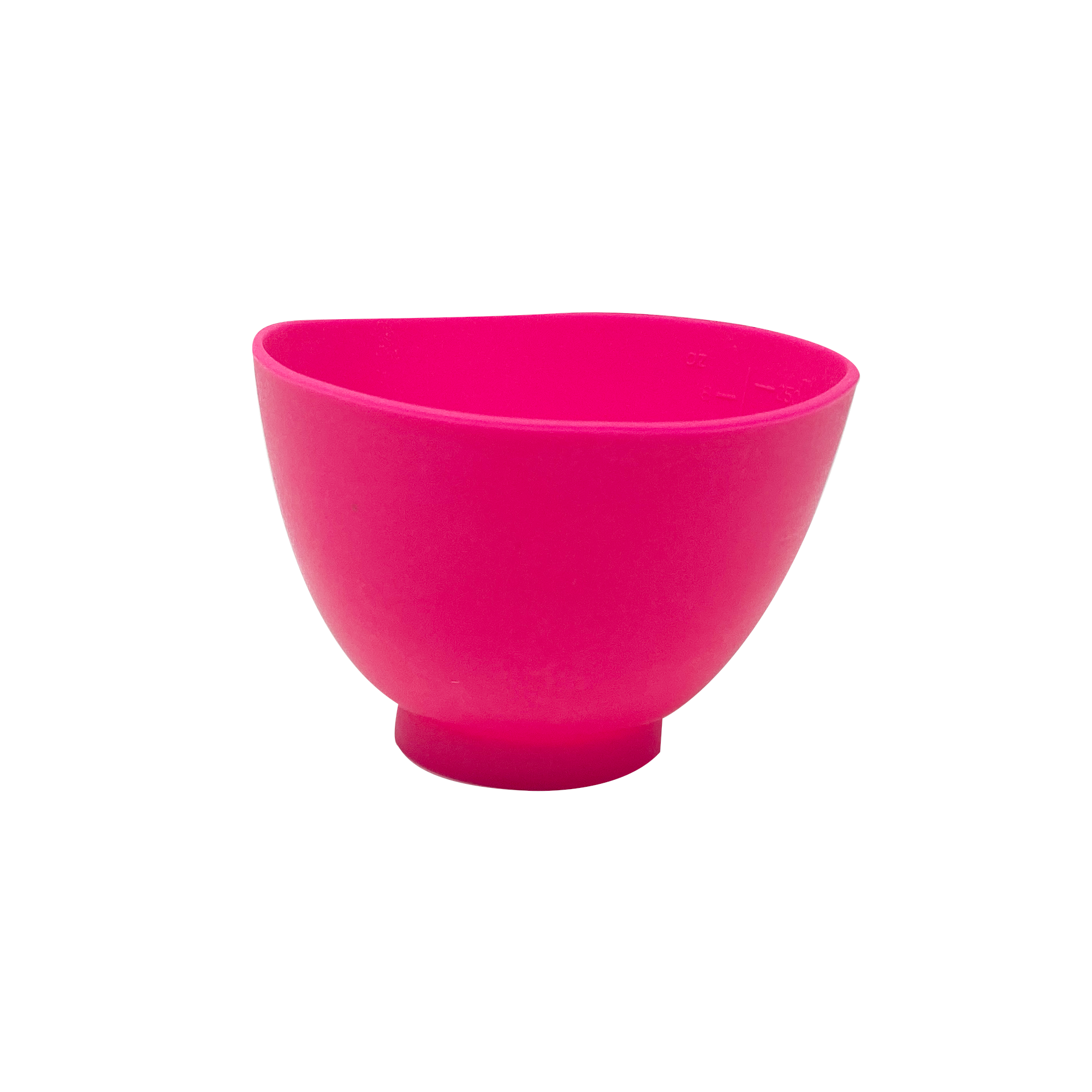 Silicone Bowl Hot Pink Med 103x70mm 250ml 8oz(food grade)